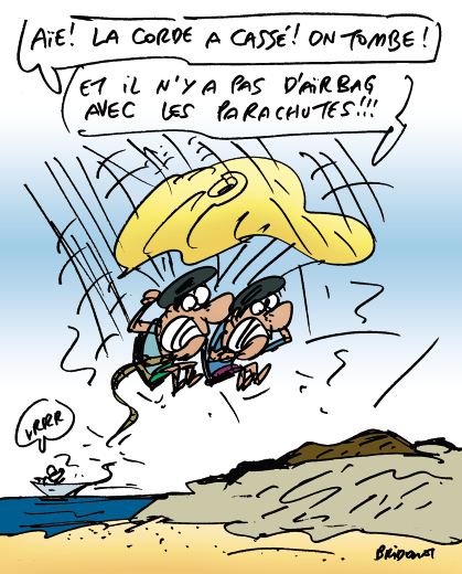 parachutisme accident