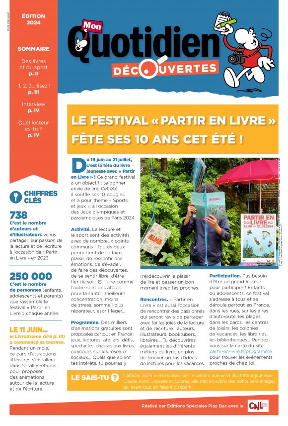 Playbac Presse Digital: journaux jeunesse Le Petit Quotidien, Mon ...